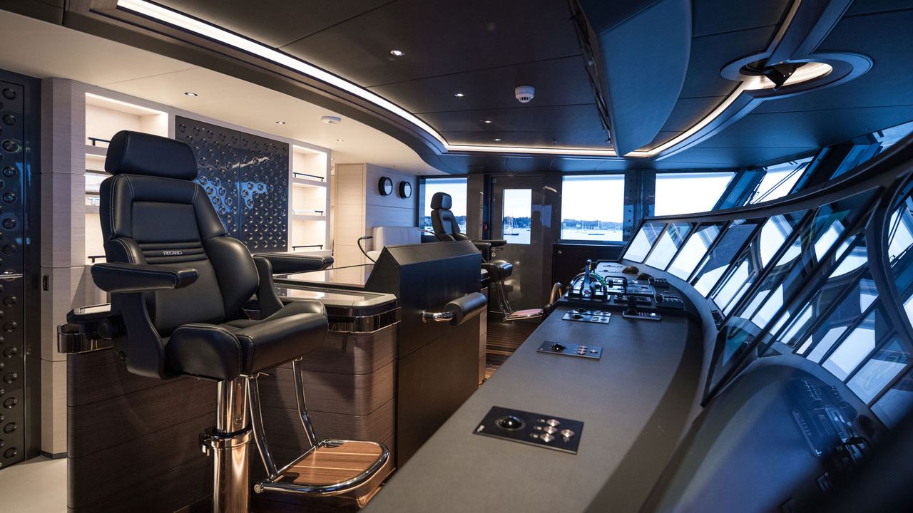 Coolest Superyacht Wheelhouses